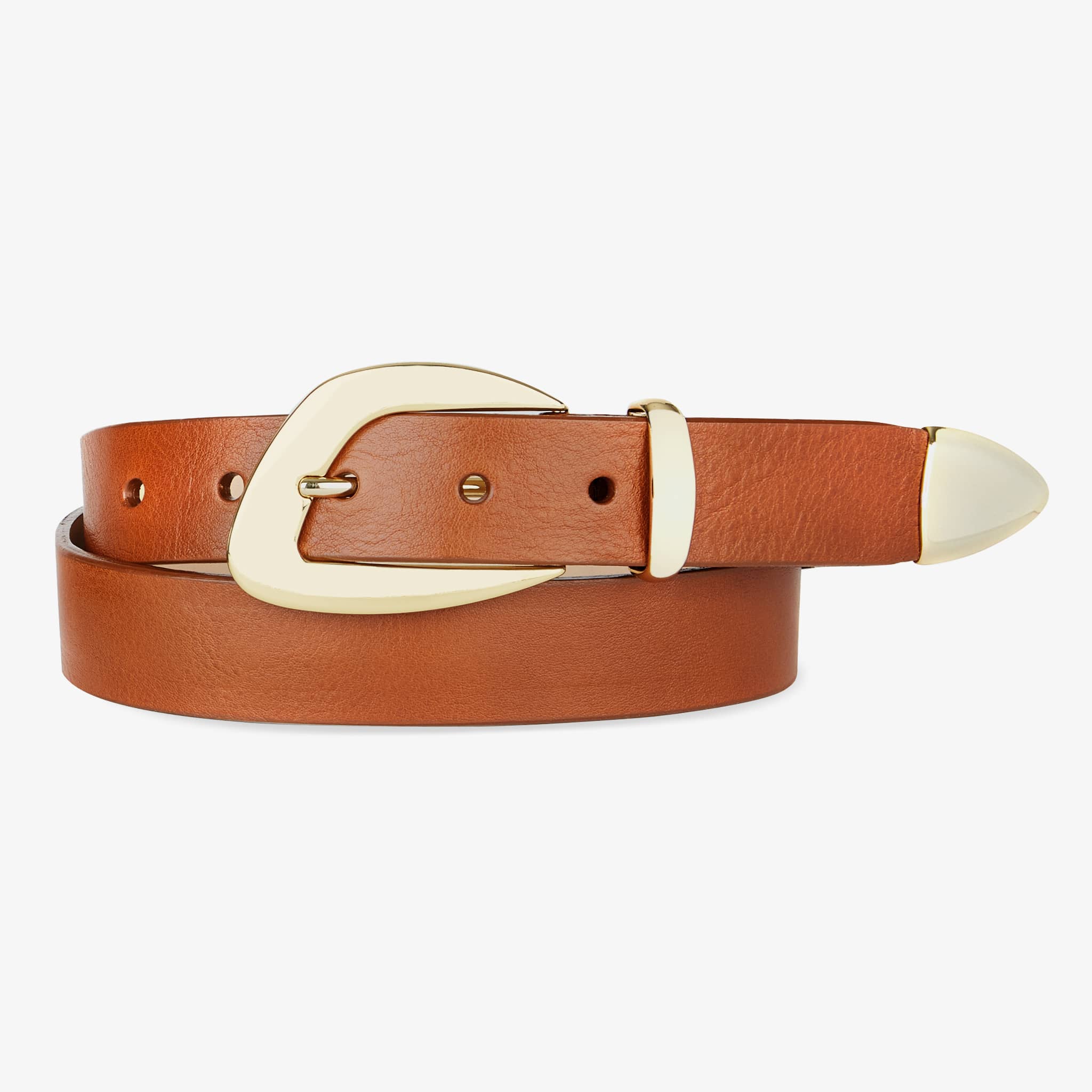 Lyra Vachetta BRAVE Leather Belt - Custom made for you