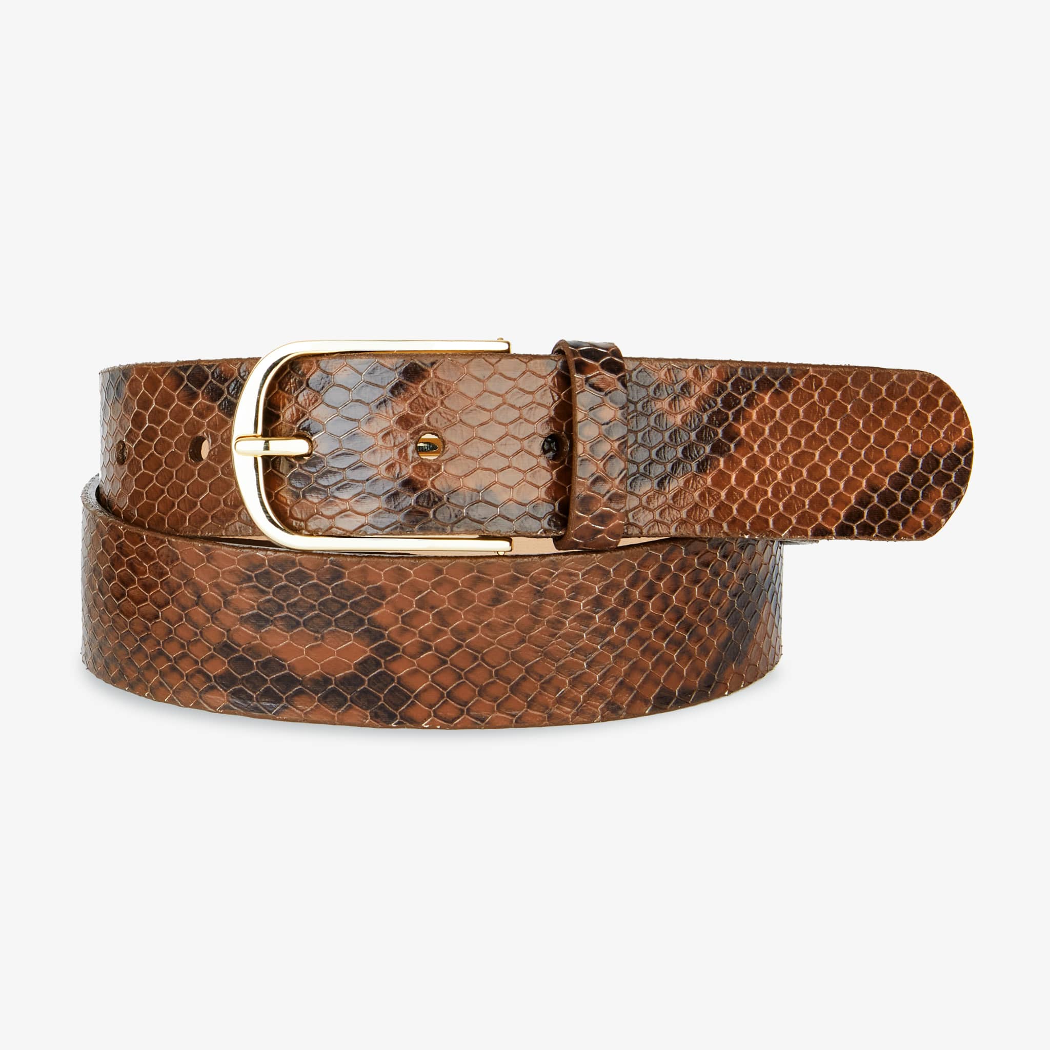 Brayan Copperhead BRAVE Leather Belt -- Custom Made for You