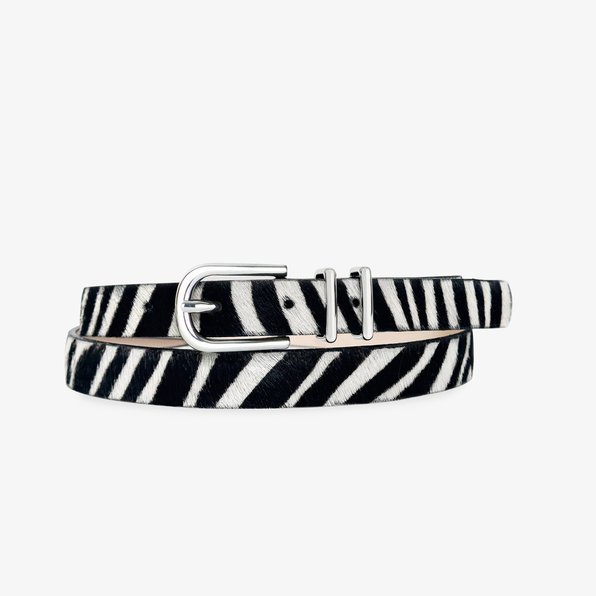Julane Hair-On BRAVE Leather Belt -- Custom Made for You