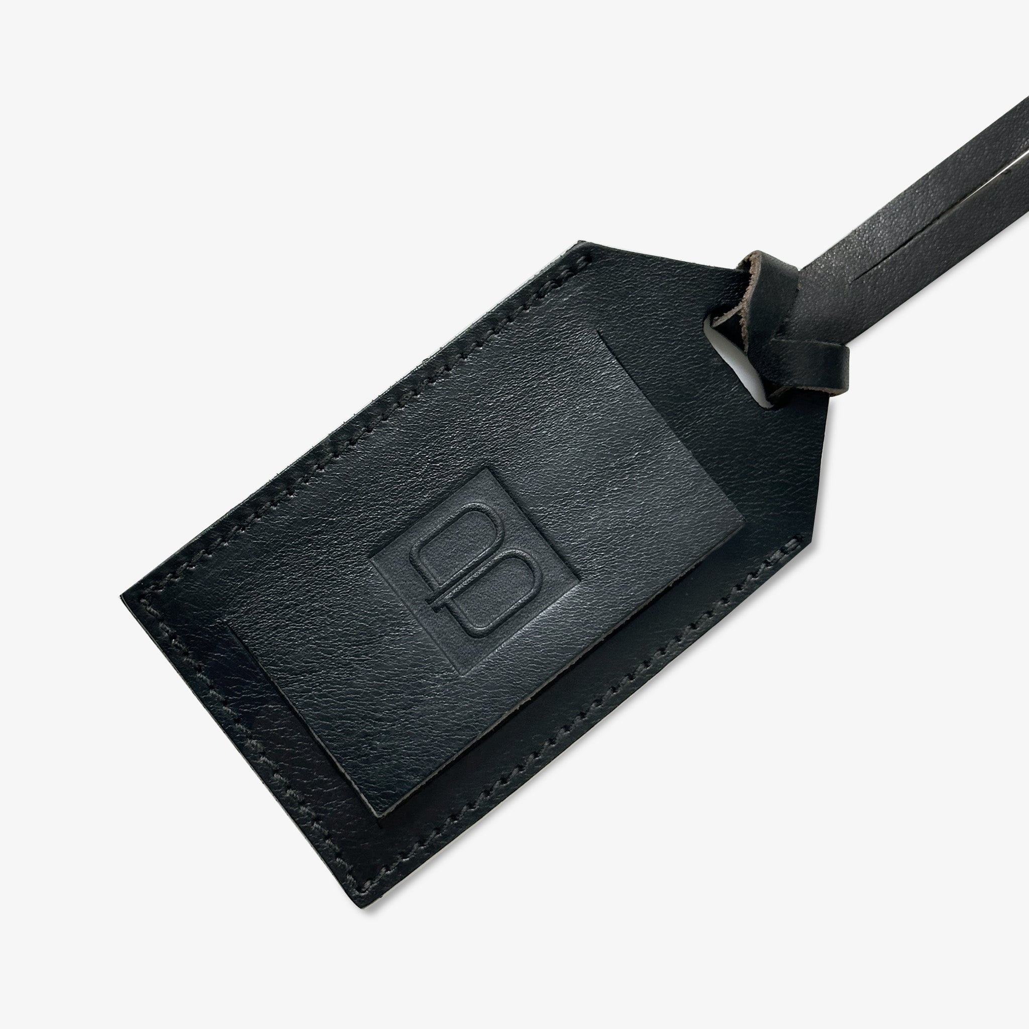BRAVE Leather Luggage Tag with Privacy Flap