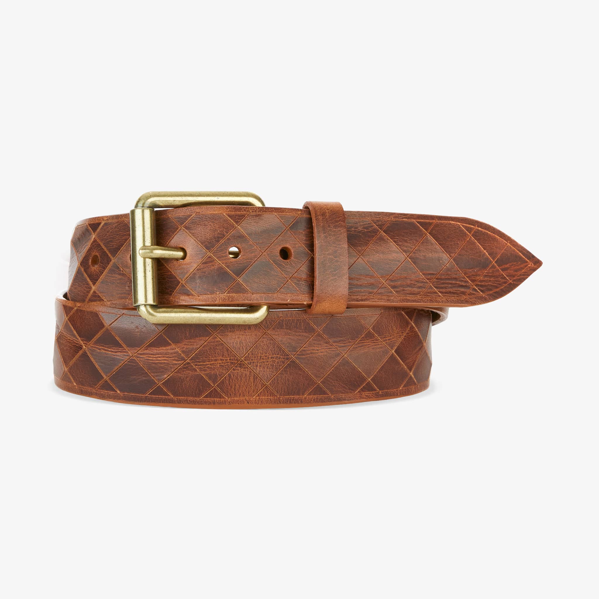 Rilley Skrunchy BRAVE Leather Belt -- Custom Made for You