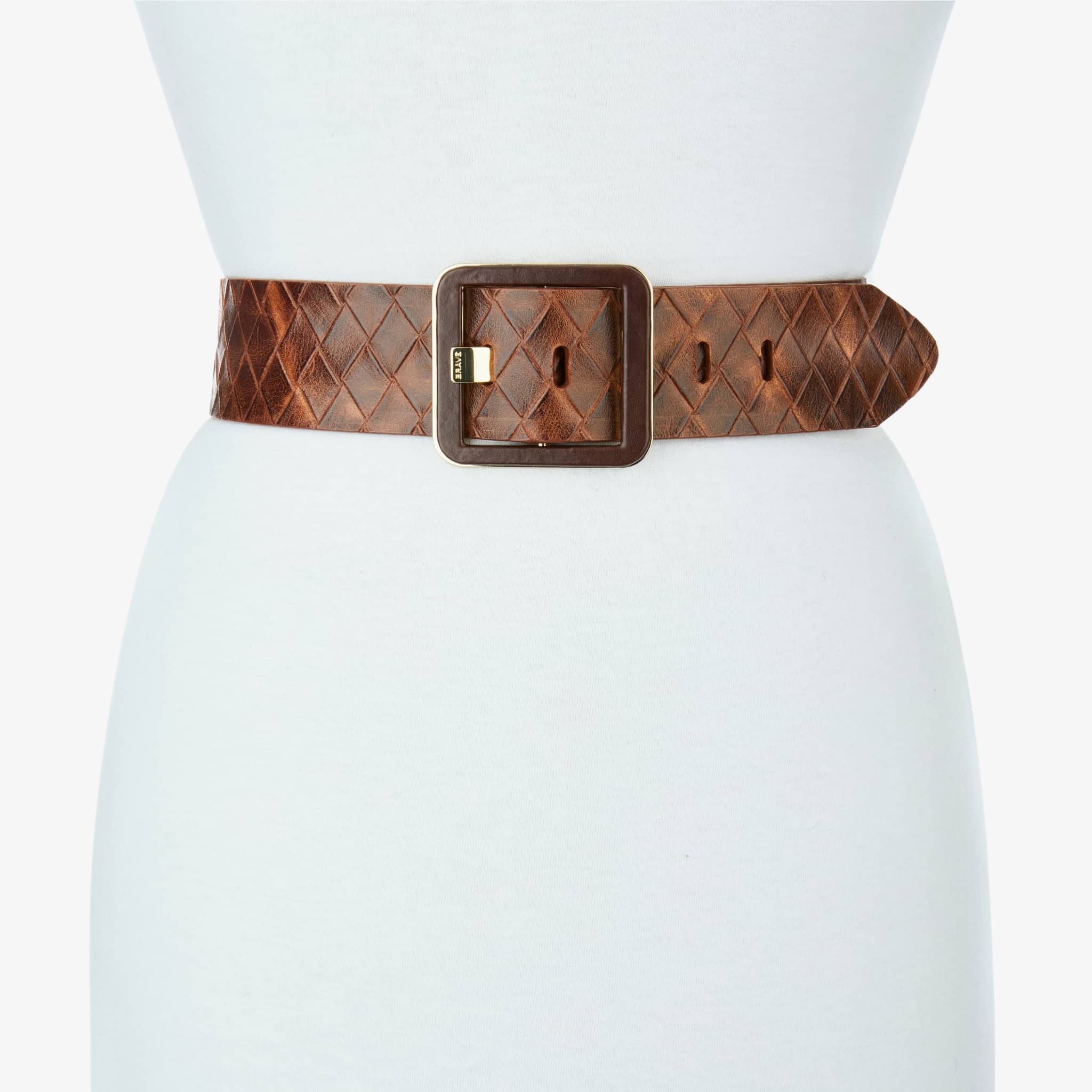Makani Large Weave Bridle BRAVE Leather Belt -- Custom Made for You