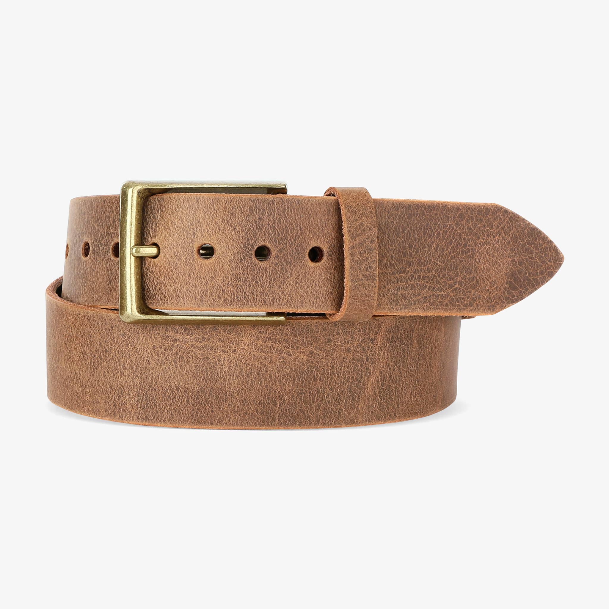 Otes Salvage BRAVE Leather Belt -- Custom Made for You