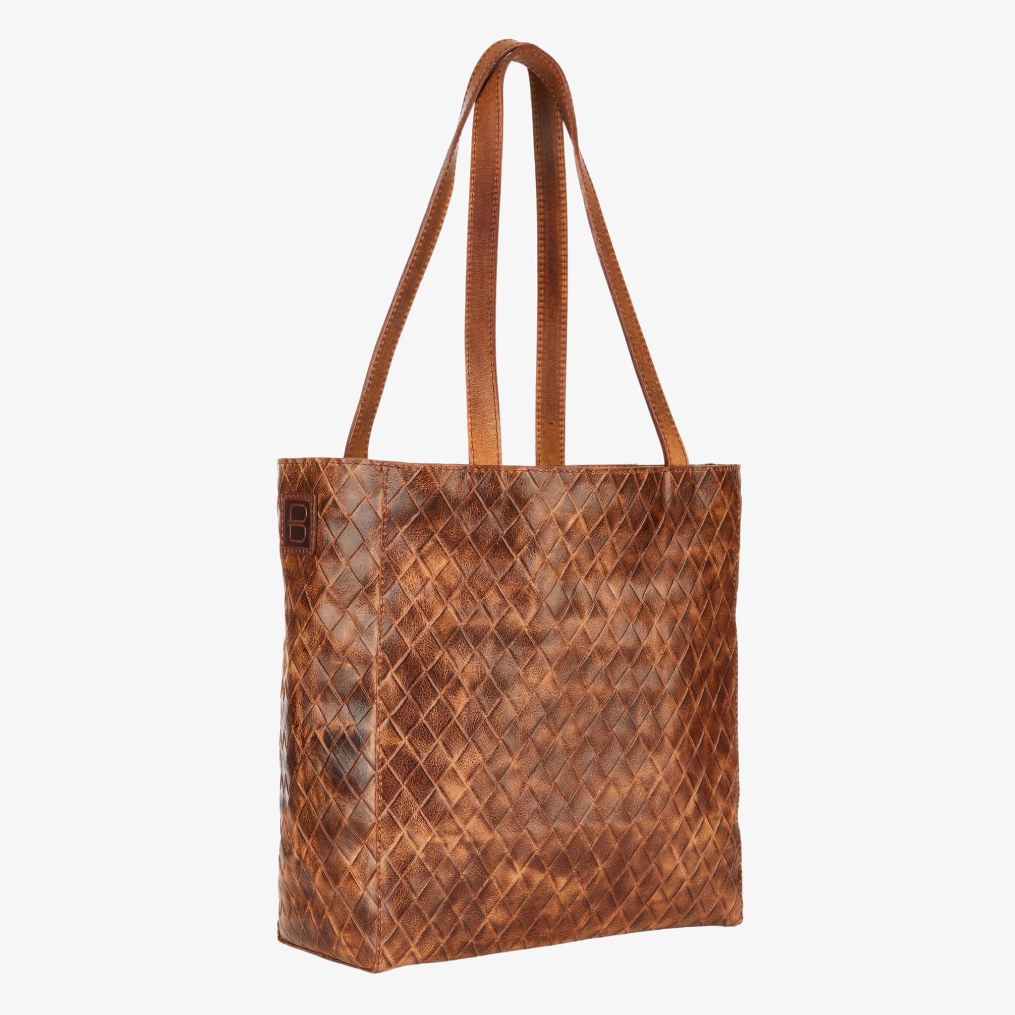 Naia Large Weave Bridle BRAVE Leather Tote -- Custom Made for You