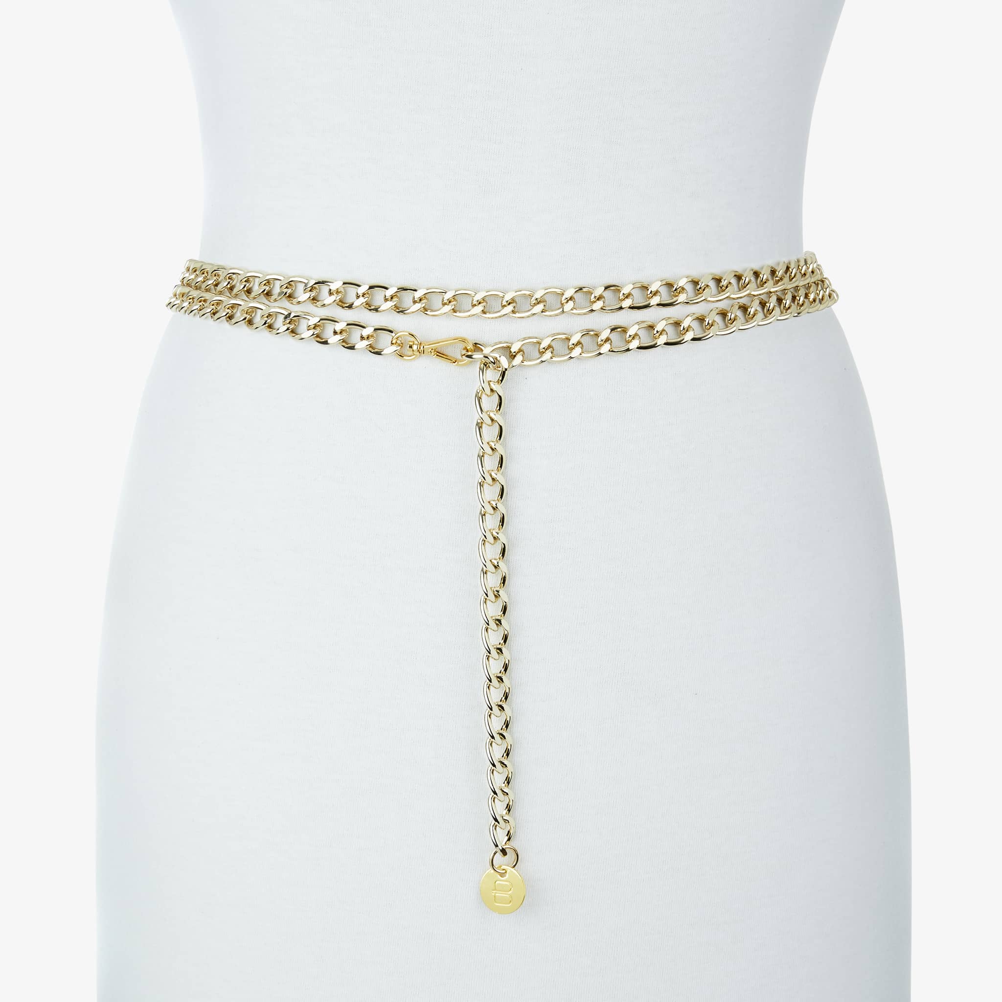 Nyasia Chain BRAVE Leather Belt -- Custom Made for You