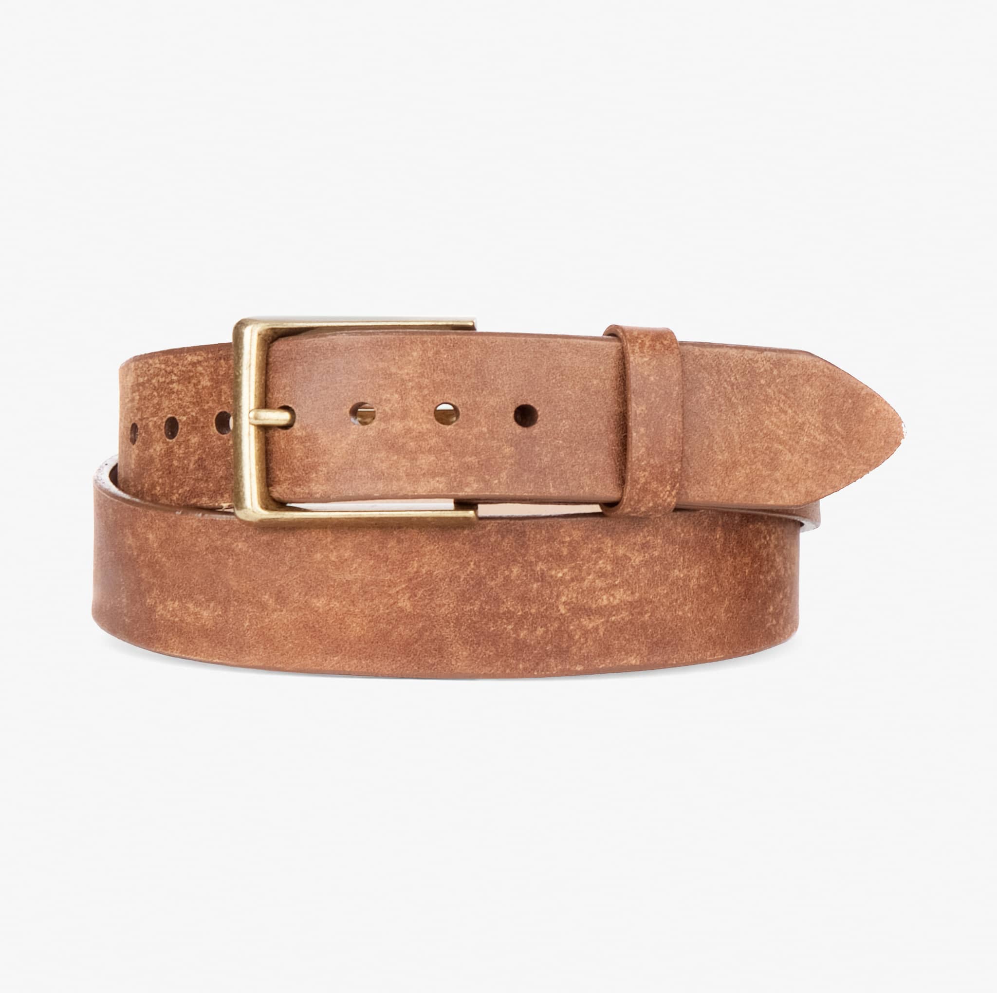 Otes Skrunchy BRAVE Leather Belt -- Custom Made for You