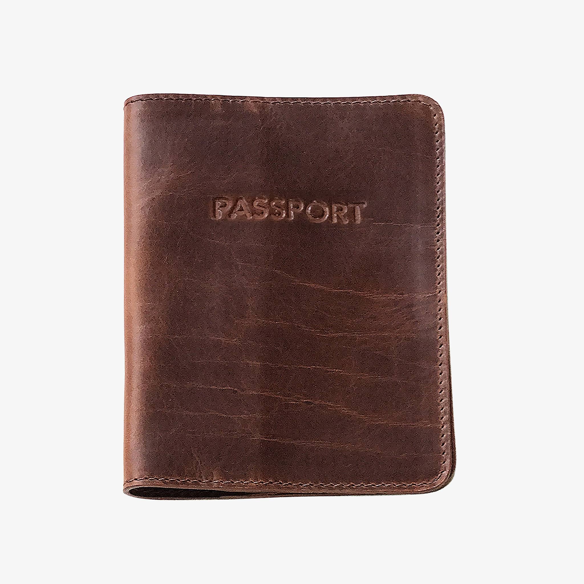 Passport Cover Bridle -- by BRAVE Leather -- Custom Made for You
